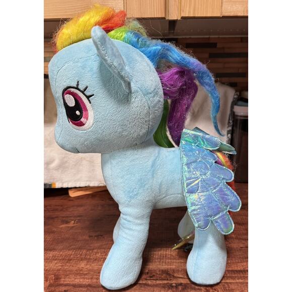Hasbro | Toys | My Little Pony Ty Sparkle Rainbow Dash Hasbro 27 Blue ...